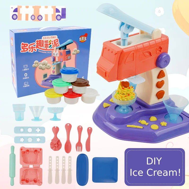 #24204 Ice Cream Maker Playdough Toy Set