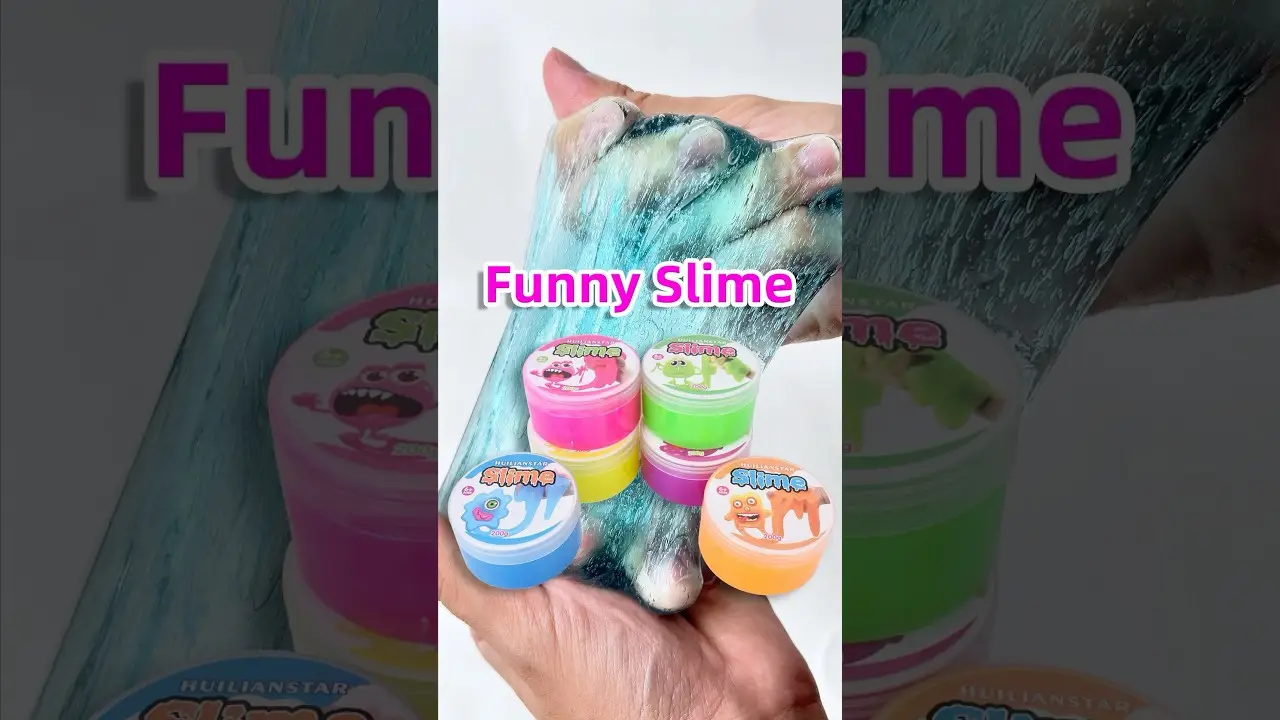[Video] Funny Crystal Slime Playset